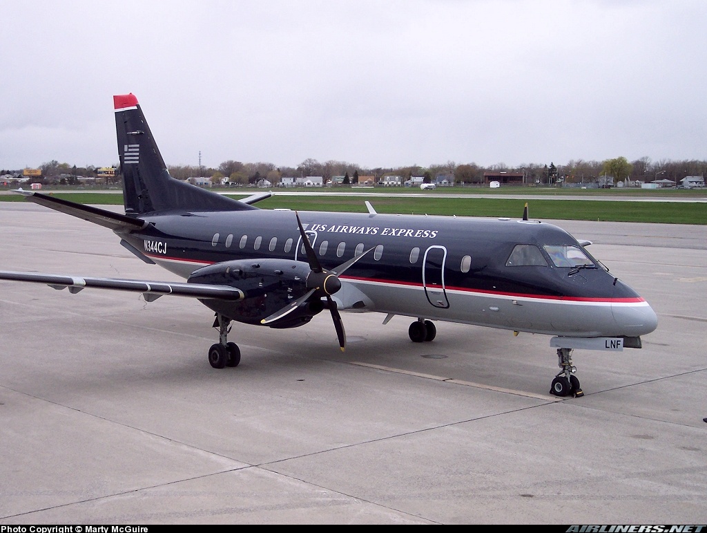 US Airways Express Saab 340 – departedflights2.com