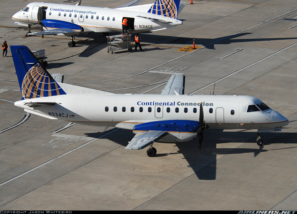 Continental Connection Saab 340 – departedflights2.com