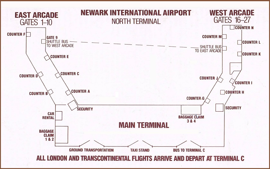 People Express Airlines November 15, 1984 System Timetable ...
