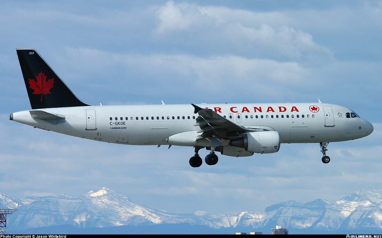 Air Canada Airbus A320 – departedflights2.com