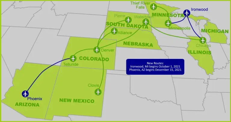 Denver Air Connection October 1, 2021 – departedflights2.com