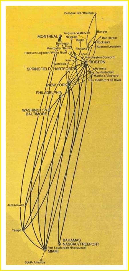 Northeast Airlines January 13, 1968 – departedflights2.com