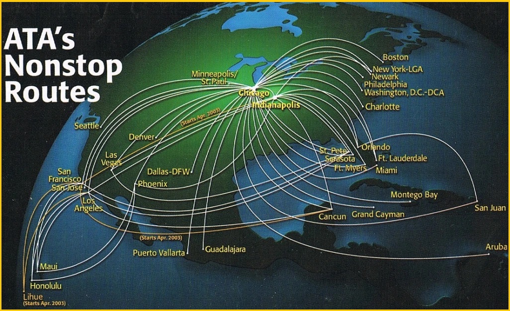 ATA Airlines March 10, 2003 – departedflights2.com