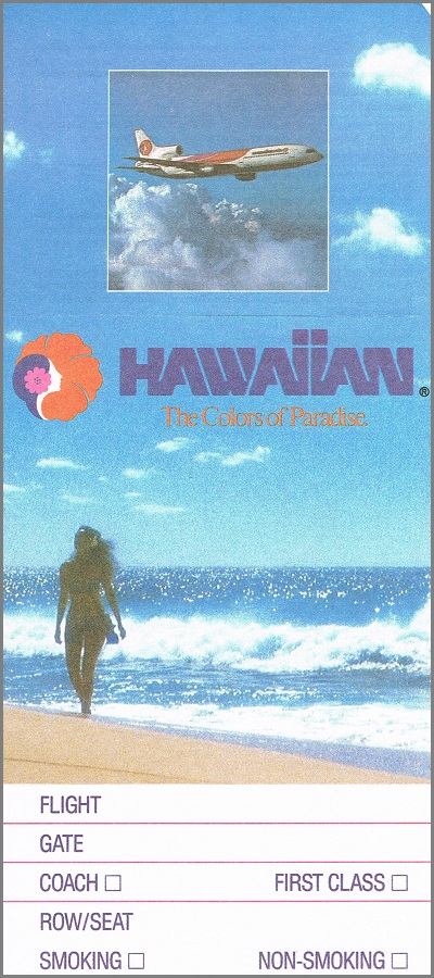 Hawaiian Airlines Ticket Jackets – departedflights2.com