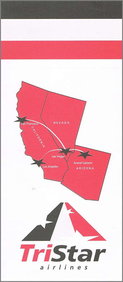 TriStar Airlines Ticket Jackets – departedflights2.com