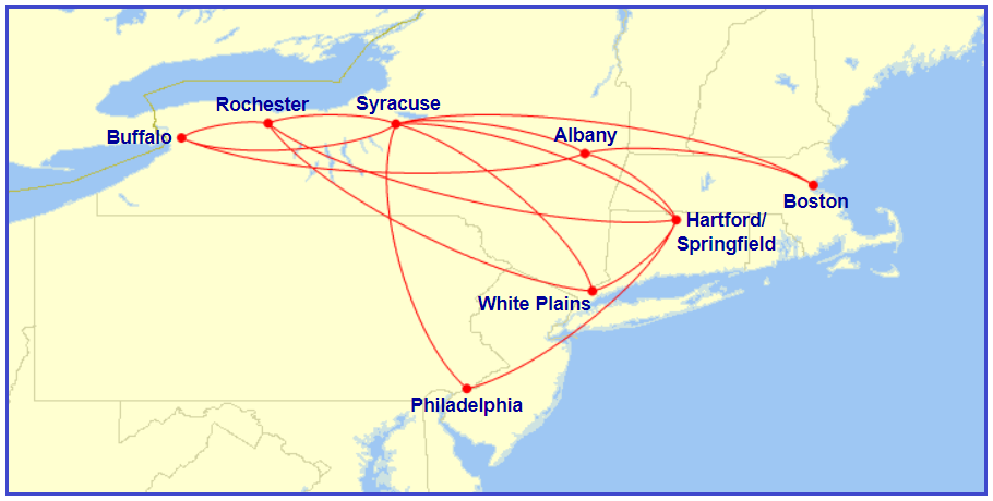 Mohawk Airlines October 1, 1992 – departedflights2.com