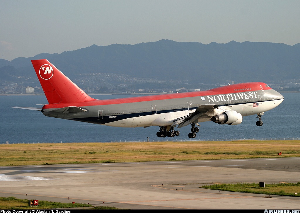 Northwest Airlines Boeing 747-100/200 – departedflights2.com