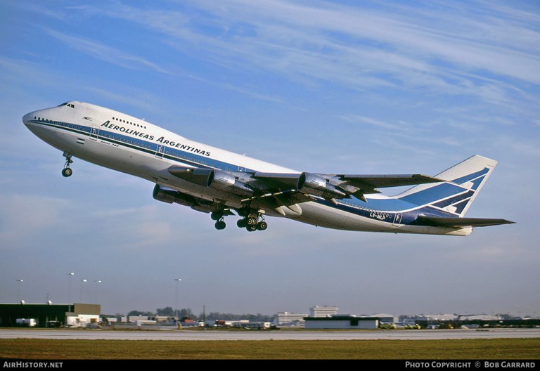 Aerolineas Argentinas Boeing 747-200 – departedflights2.com