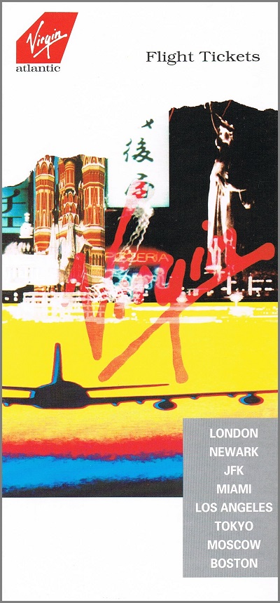 Virgin Atlantic Airways Ticket Jackets – departedflights2.com